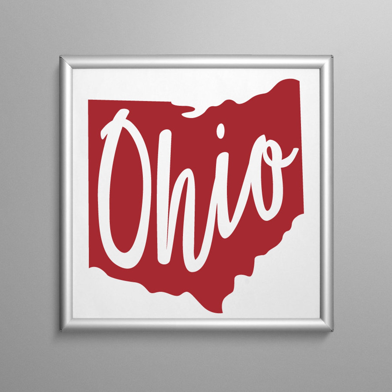 SVG Cutting File Ohio State DXF EPS for Cricut Explore, Silhouette ...