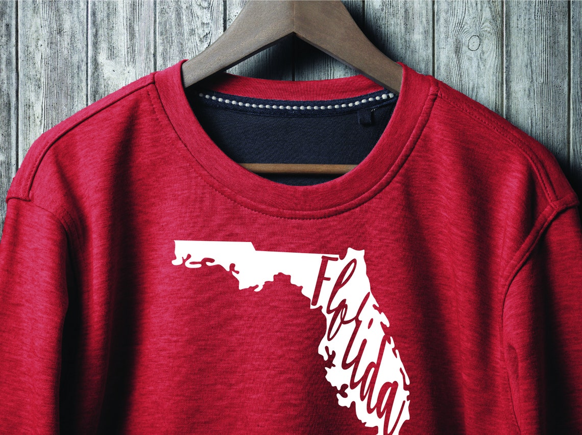 SVG Cutting File Florida State DXF EPS for Cricut Explore | Etsy