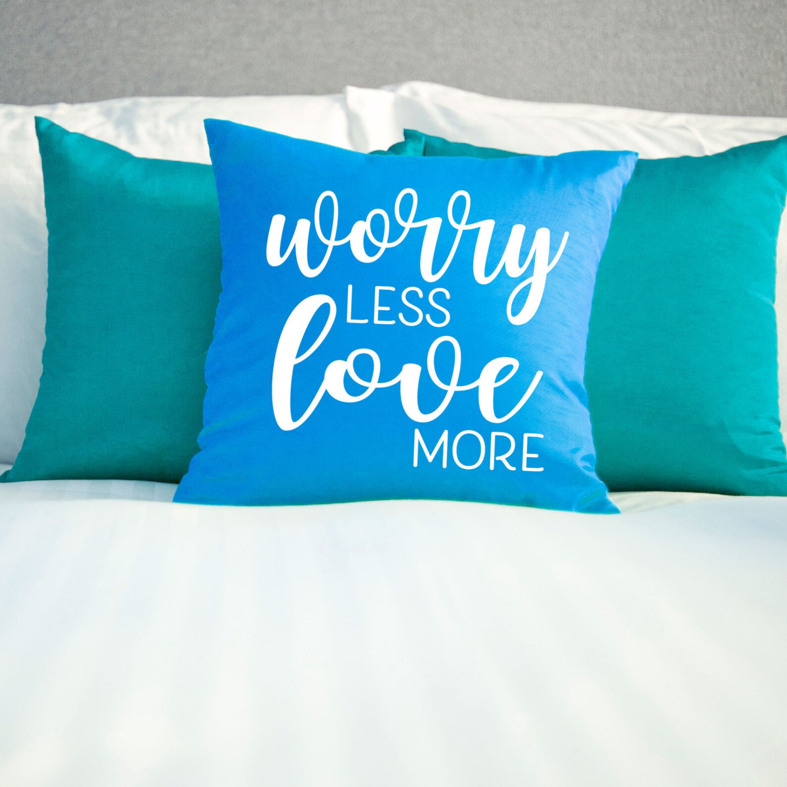 Worry Less Love More SVG DXF EPS Cutting File for Cricut | Etsy