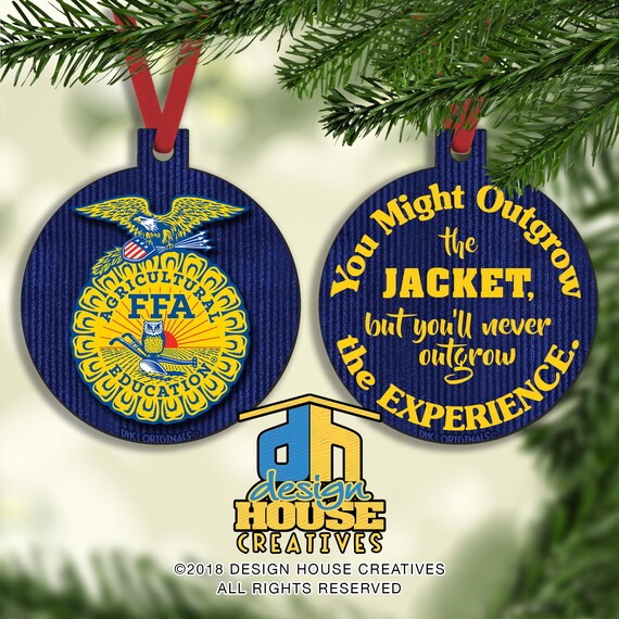 FFA™ Never Outgrow Ornament FFA Chapter Gift 4-H | Etsy