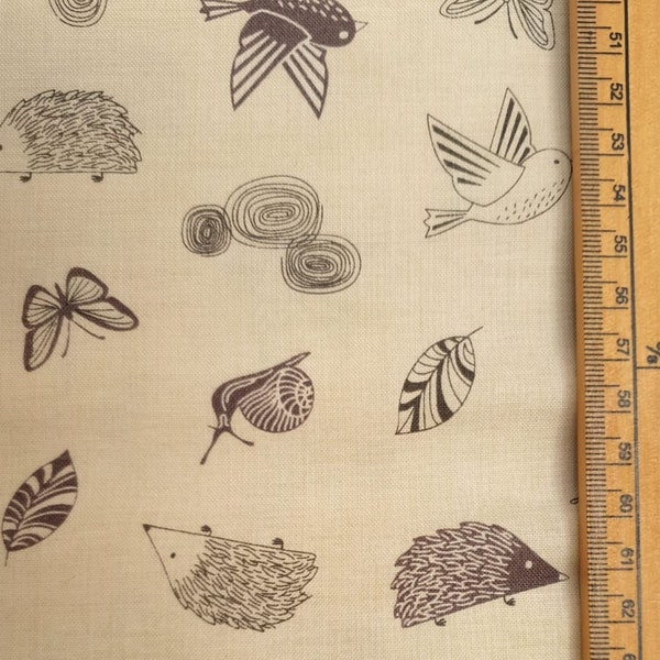 Hedgehog Fabric - Etsy