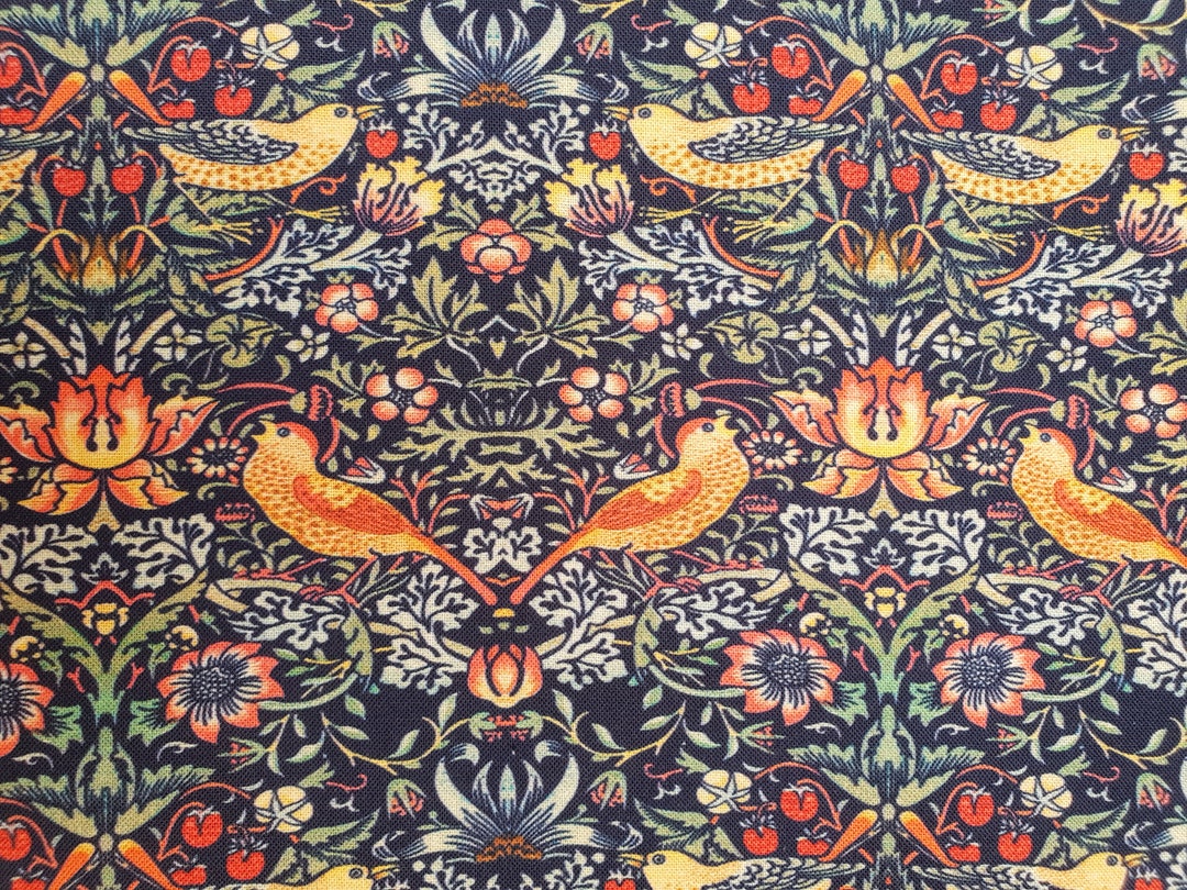 William Morris Fabric UK 100% Cotton Material Shop by Metre Magical ...