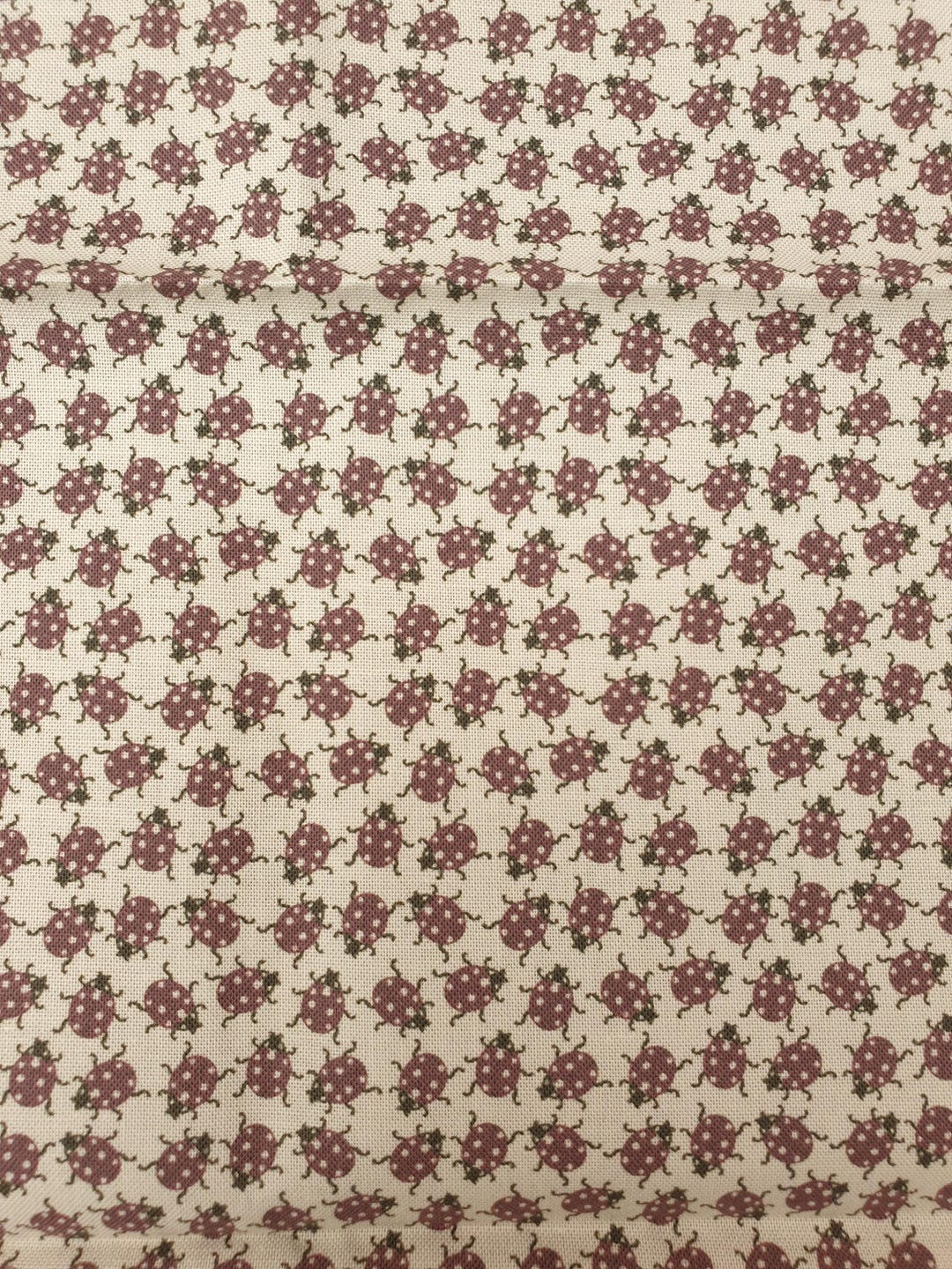 Lady Bug Fabric UK 100% Cotton Material Fat Quarter Patchwork Animals ...