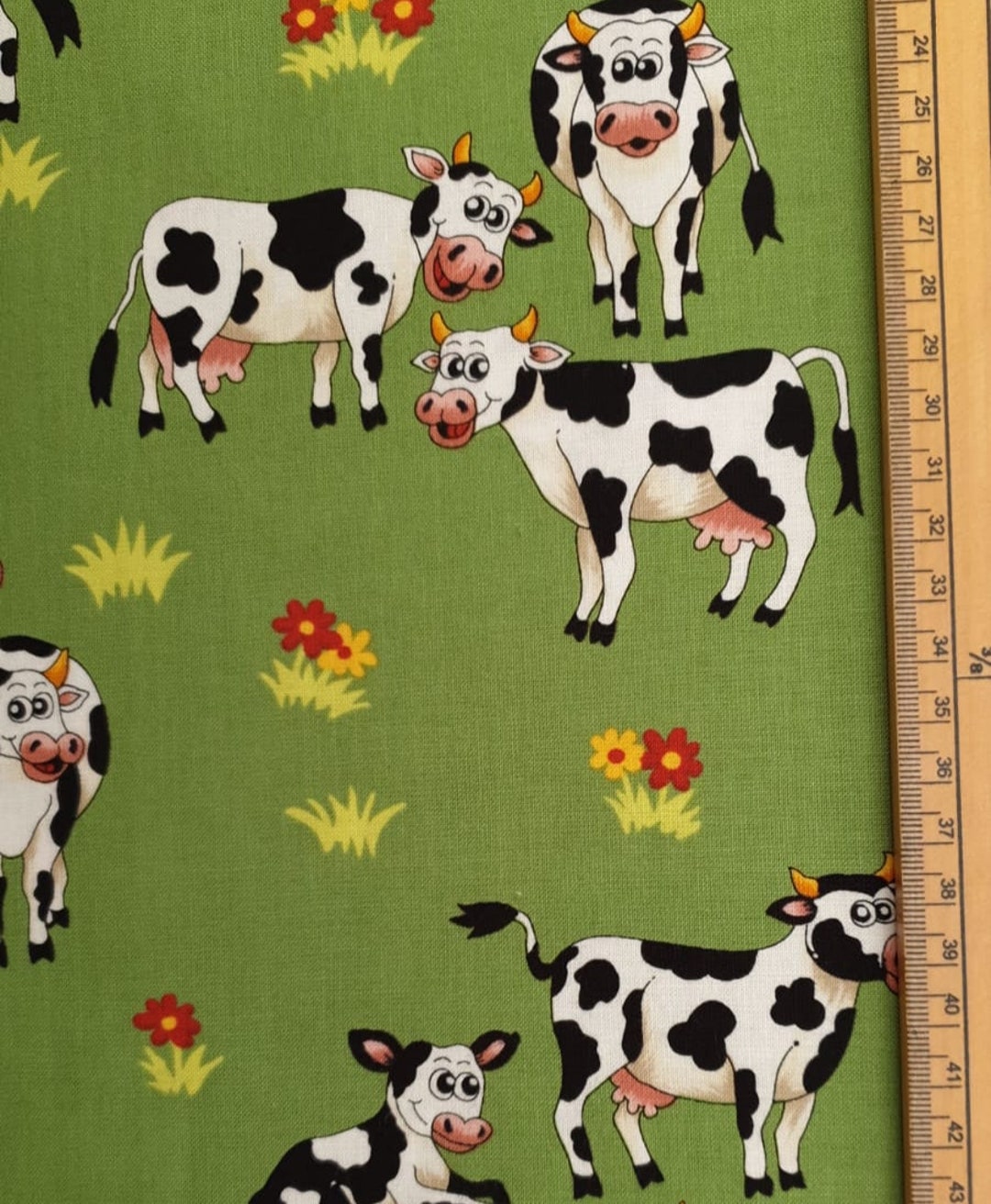 Funny Cows Fabric UK Fat Quarter 20 X 22 or 50cm X - Etsy UK