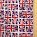 Union Jack Fabric 35% Cotton 65 Polycotton Material by Metre Colourful ...