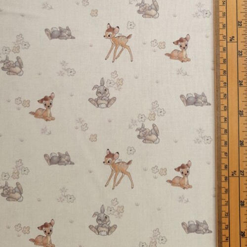 Disney Bambi Fabric 100% Cotton Cartoon Cotton Fabric by the - Etsy