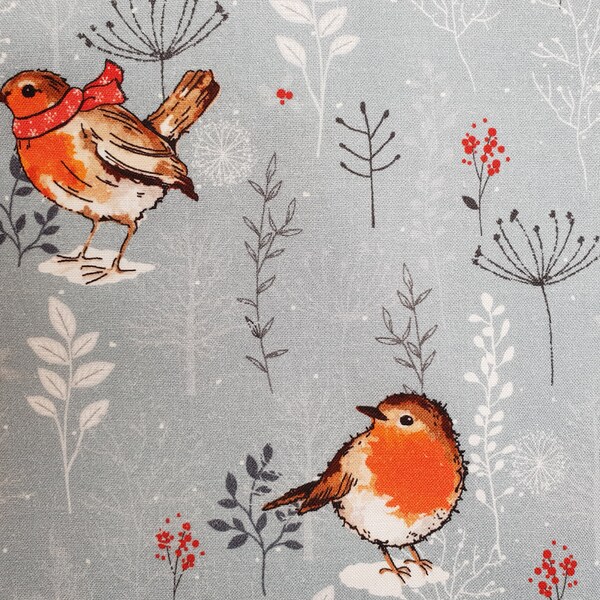 Robin Fabric - Etsy UK