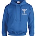 Personalised Embroidered Logo Hoodie Custom Workwear UK Gildan Company ...