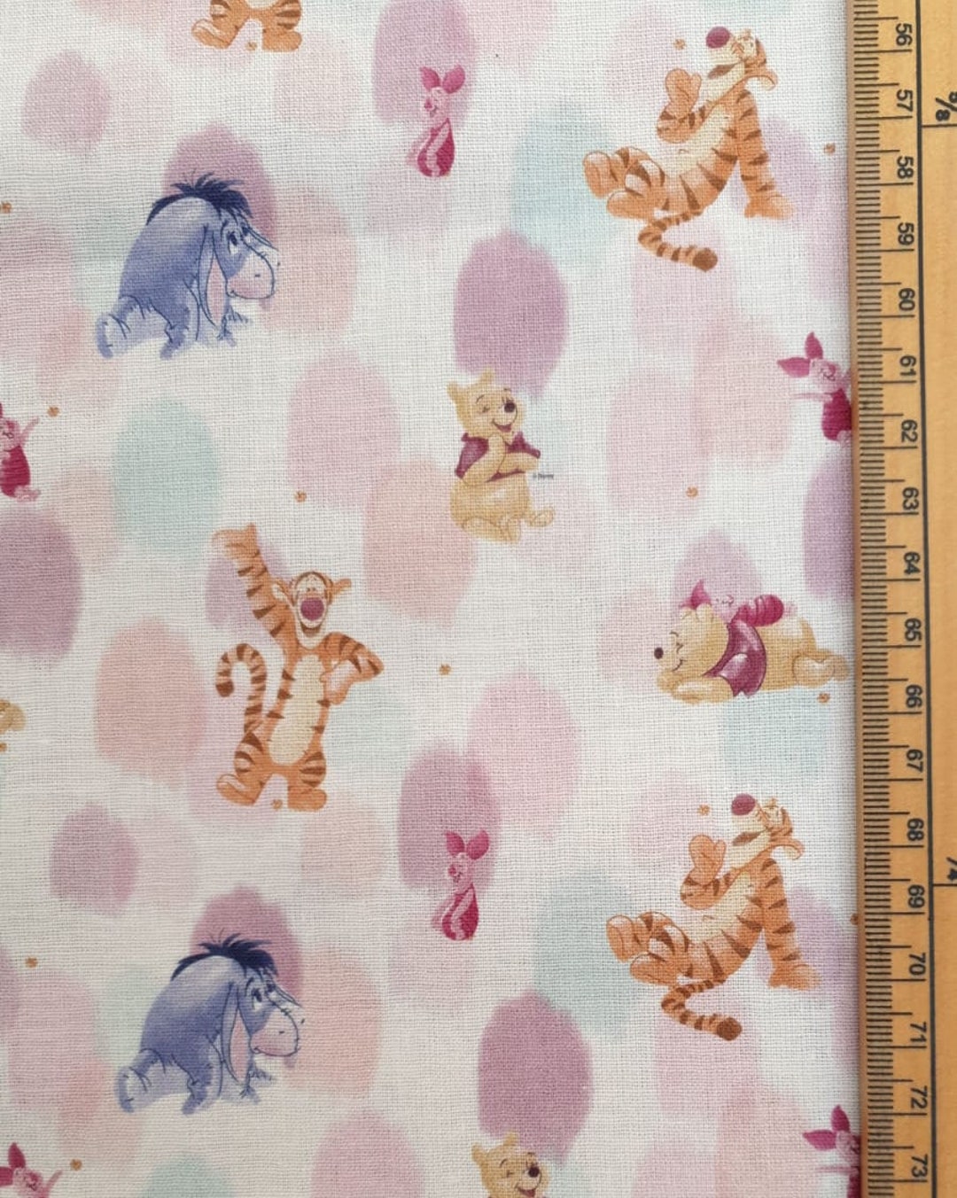 Winnie the Pooh Charakter Fabric uk Fat Quarter 18 x 22 100% Baumwolle ...