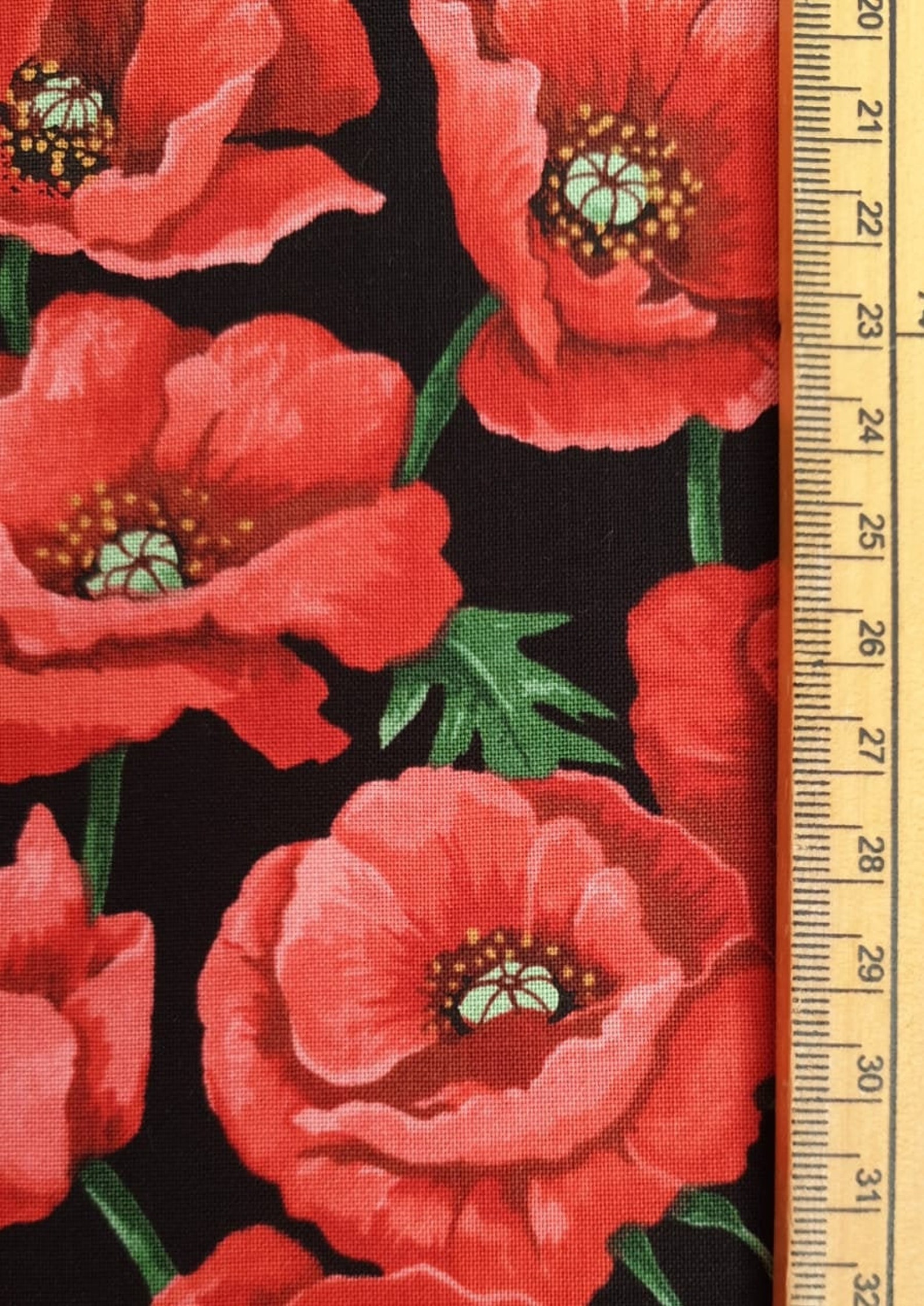 Poppy Fabric UK 100% Cotton Material by Metre Fast Dispatch - Etsy