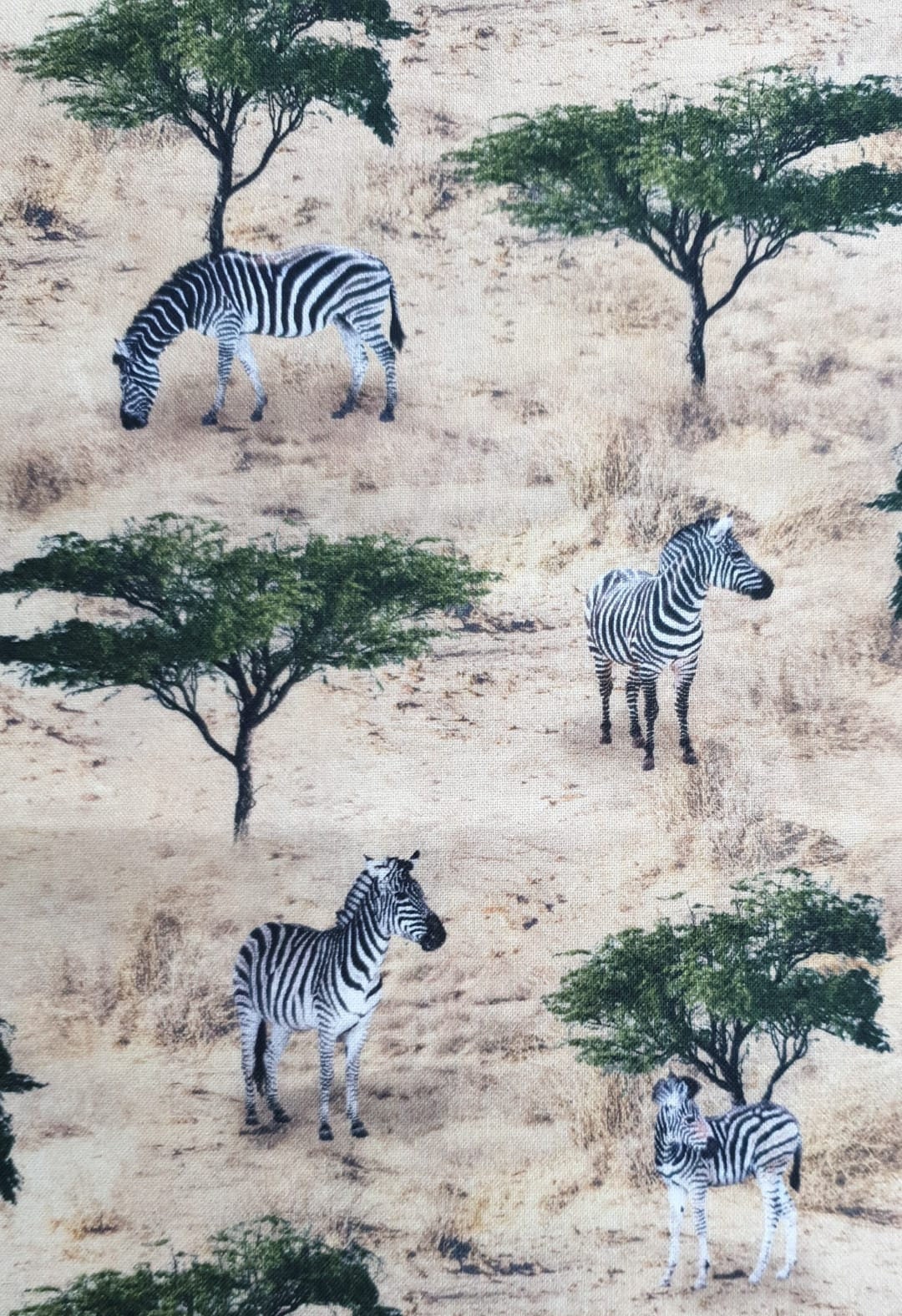 Zebra Fabric UK 100% Cotton Material Fat Quarter Patchwork Stripes ...