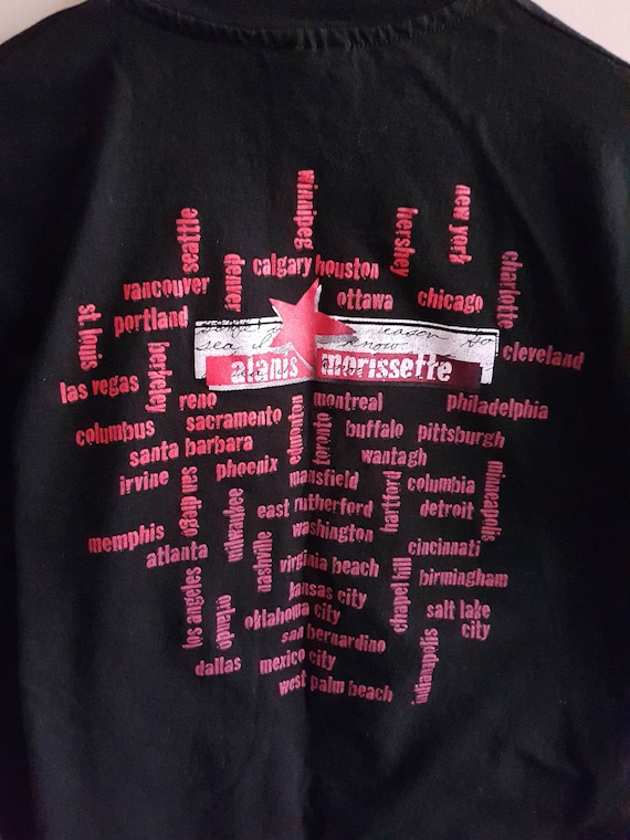 Vintage Alanis Morissette tour t shirt, tour t shirts… - Gem Vintage Alanis Morissette tour t shirt, tour t shirts… - Gem