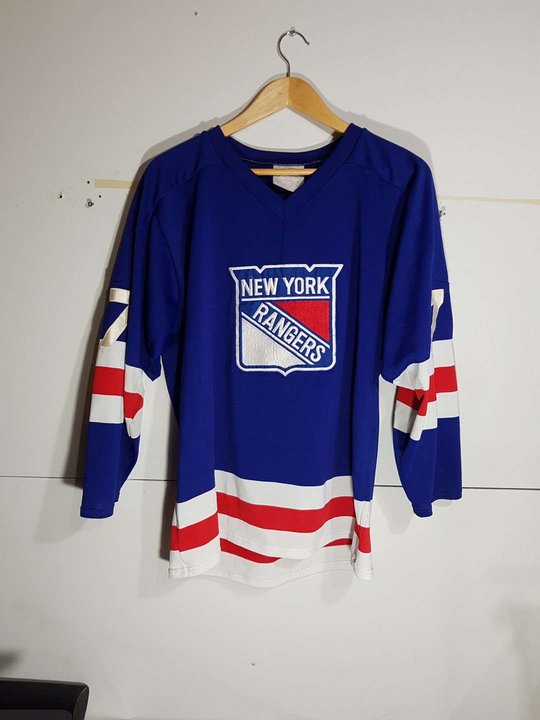 Vintage New York Rangers jersey, 80s Rangers jersey, New York Rangers ...