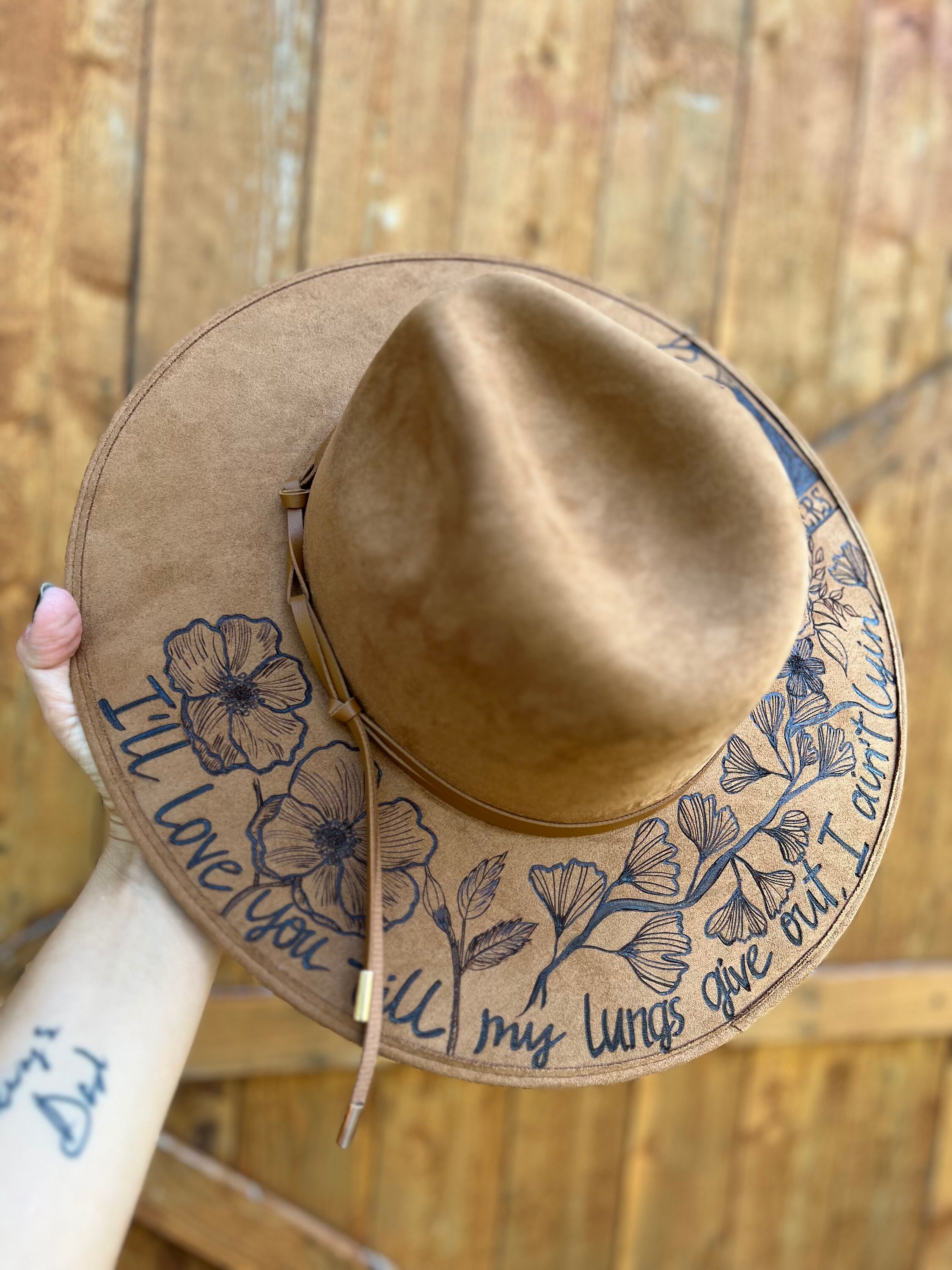 The Lovers Fedora Hat - Etsy