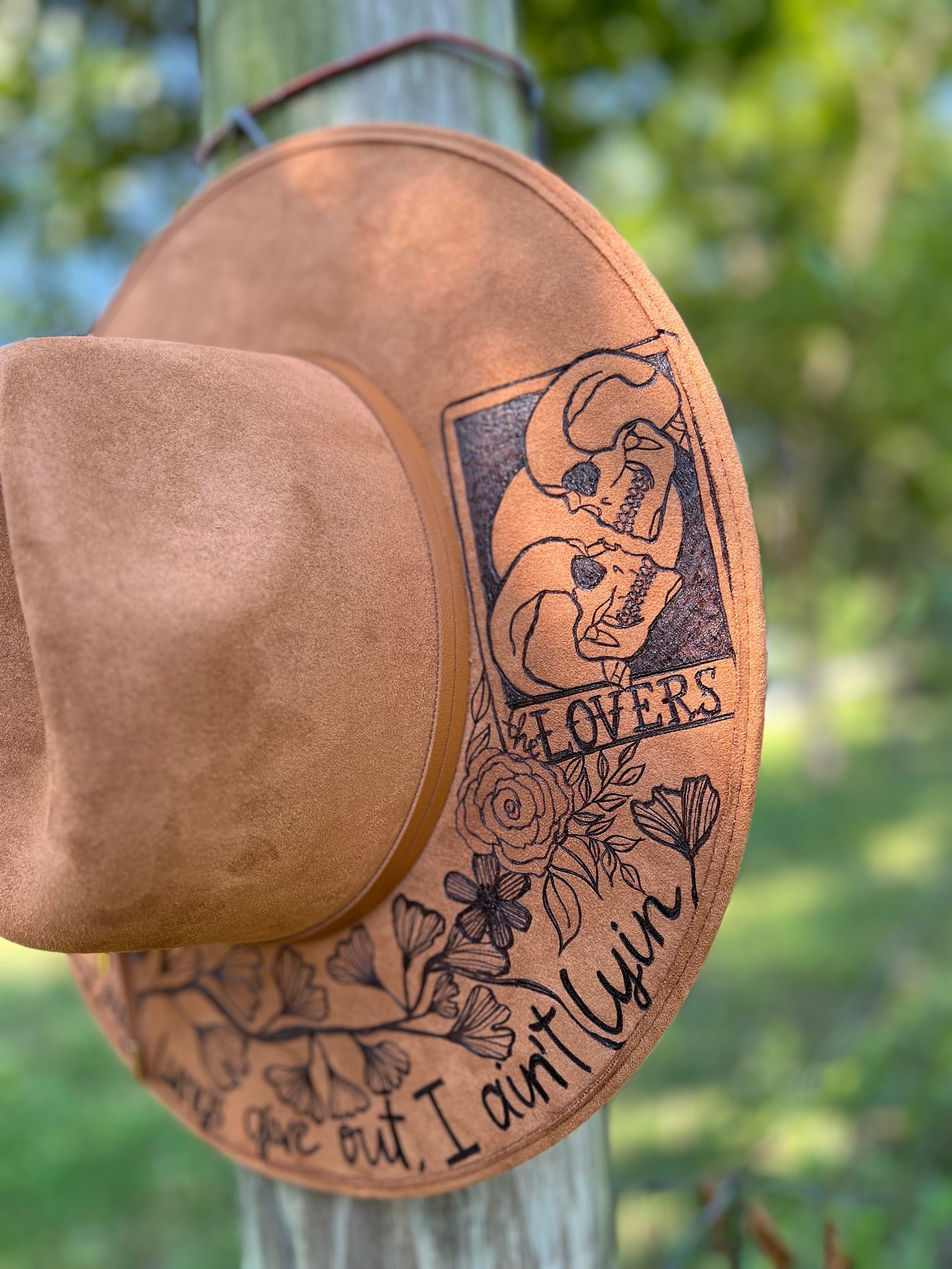 The Lovers Fedora Hat - Etsy