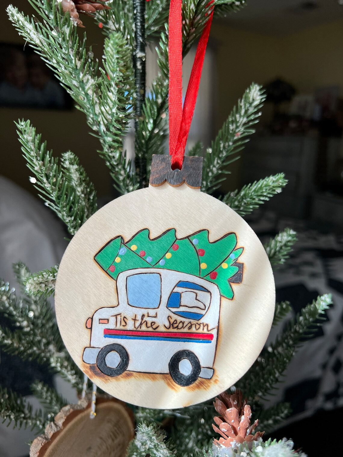 USPS Ornament - Etsy