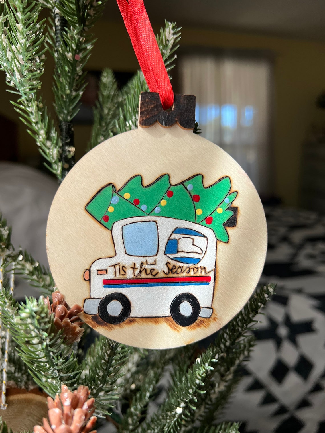 USPS Ornament - Etsy