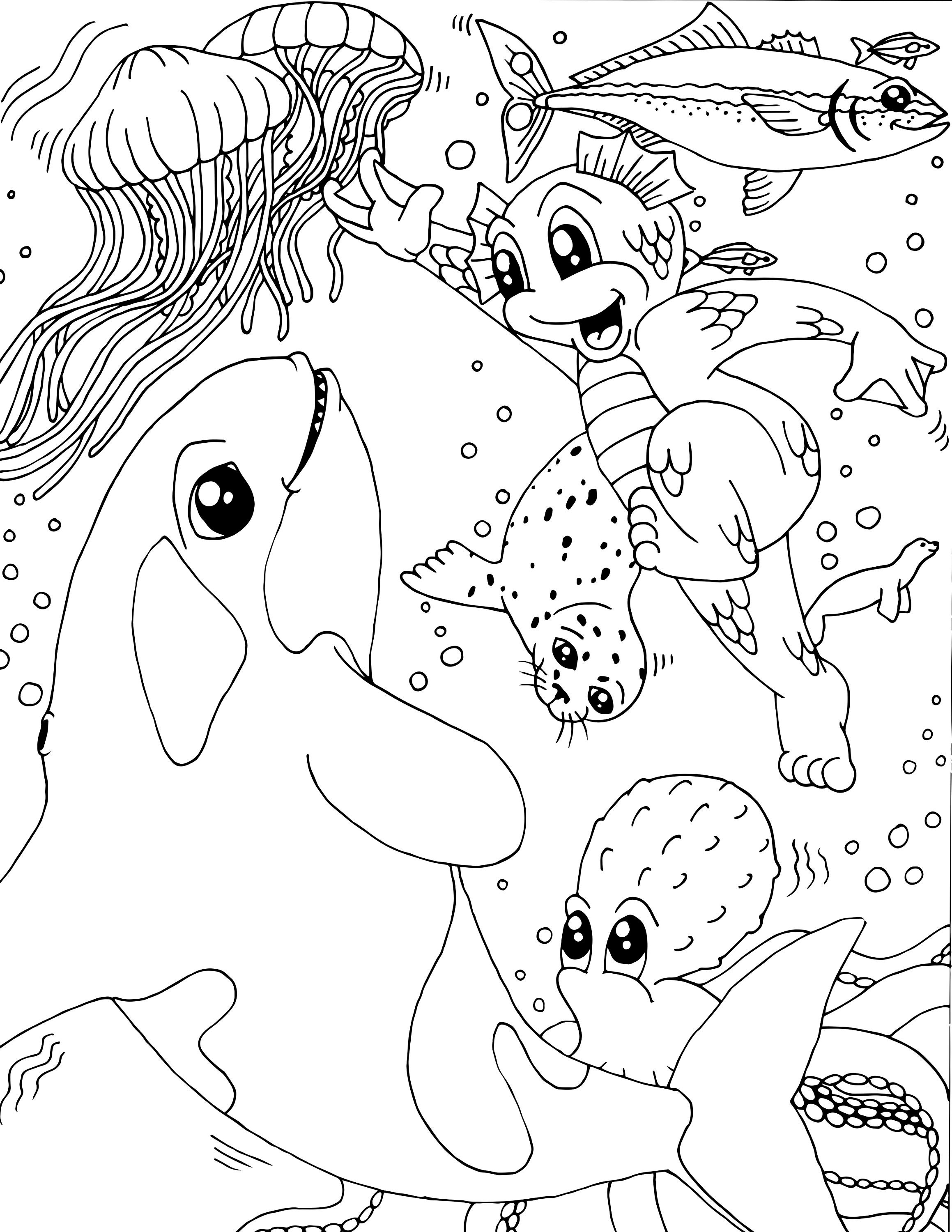 Nature Coloring Pages 9 Pack - Etsy