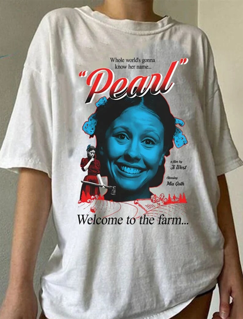 Pearl Horror Movie Poster Inspired Classic Shirt, Pearl SWEATSHIRT, A24 ...