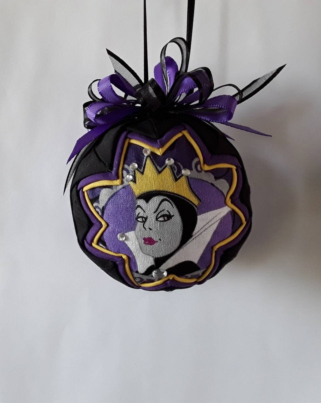 Evil Queen Quilted Ornament - Etsy