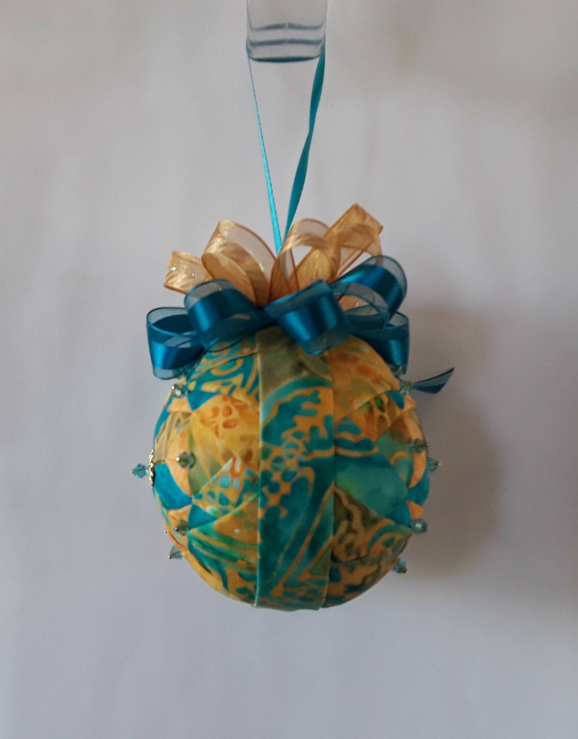 Hawaiian Twisted Block Ornament - Etsy