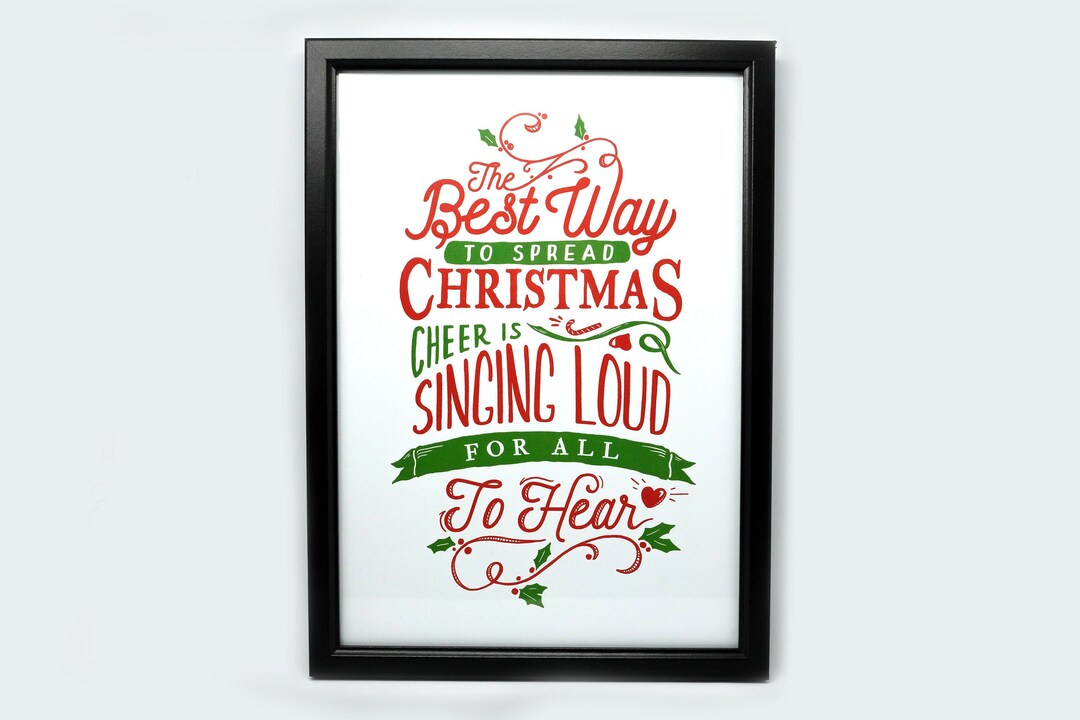 The Best Way to Spread Christmas Cheer is Singing Loud for All to Hear ...