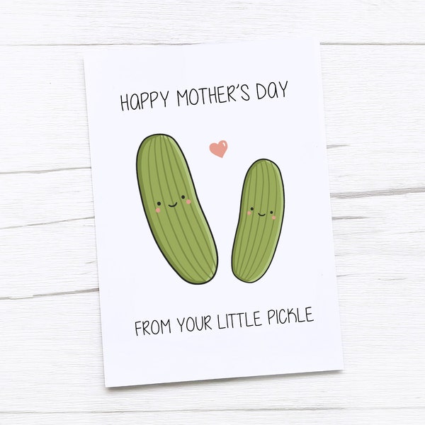 Pickle Card - Etsy