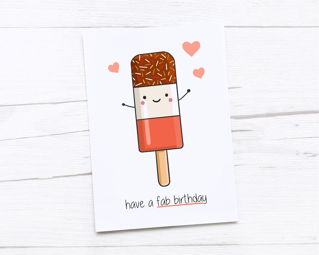 Happy Birthday Card | Fab - Etsy