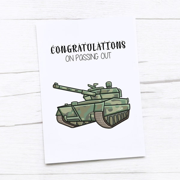Army Graduation Card - Etsy