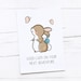 Good Luck Travel Card | Good Luck | Travelling | Bunny | Adventure ...