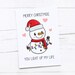 Happy Christmas Card | Merry Christmas | You Light up My Life | Snowman ...