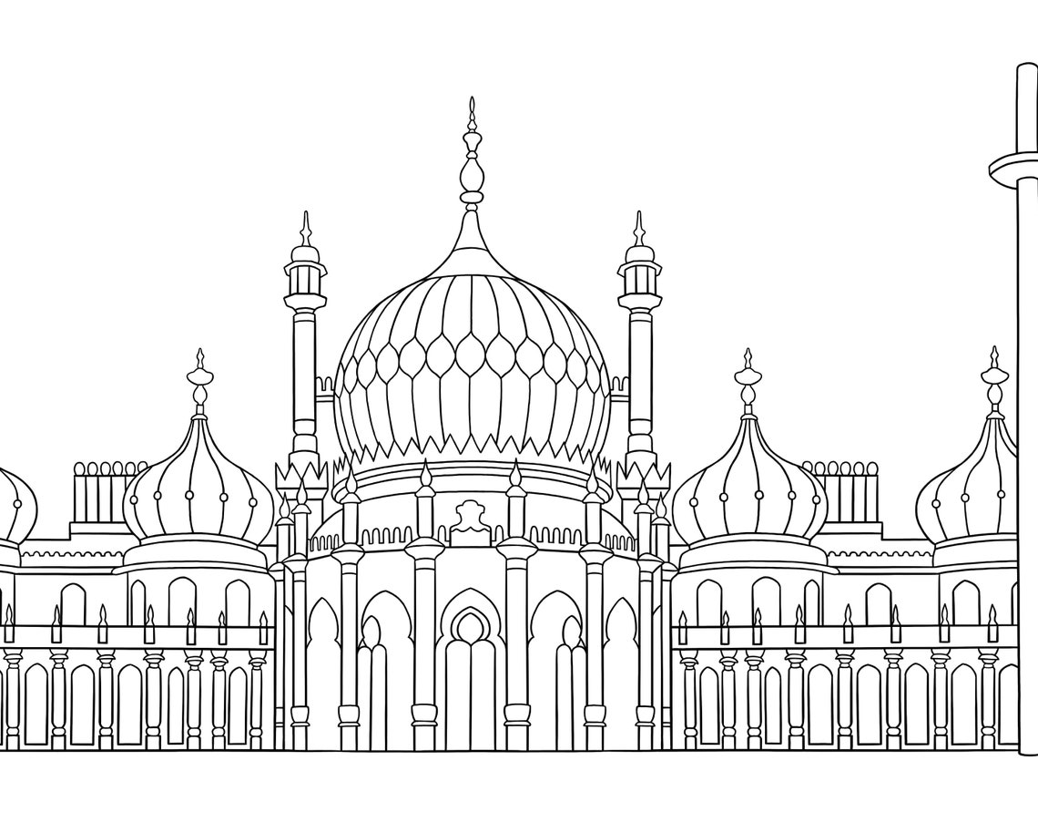Brighton Skyline | Brighton Art Print - Etsy