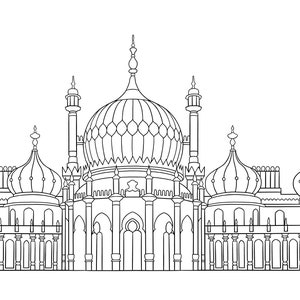 Brighton Skyline | Brighton Art Print - Etsy