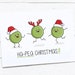 Happy Christmas Card | Merry Christmas | Peas - Etsy UK