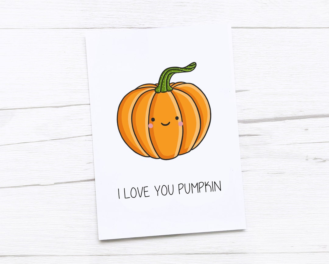 Happy Halloween Card | Pumpkin - Etsy