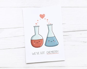 Chemistry Card - Etsy