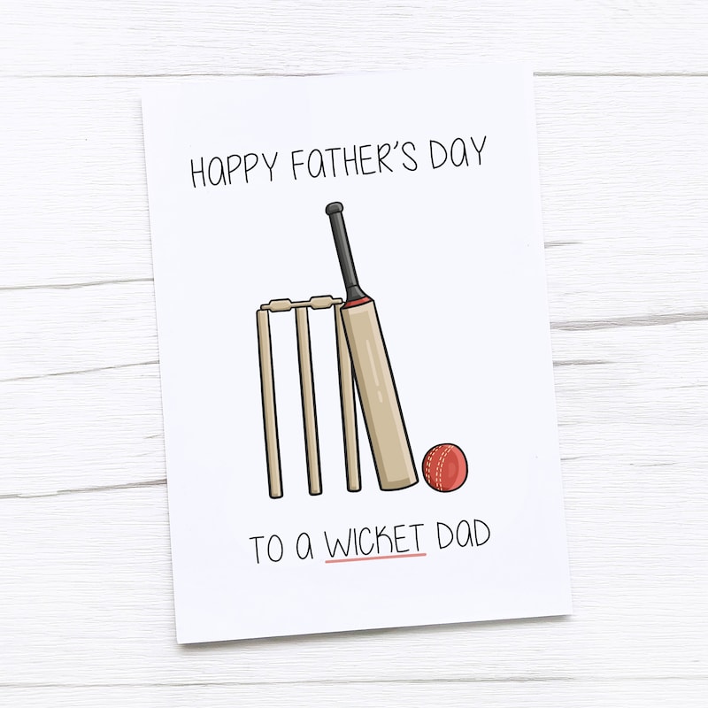 Funny Cricket Themed Cards - Etsy UK