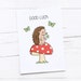 Good Luck Card Rooting for You Vegetables - Etsy