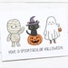 Happy Halloween Card Spooky - Etsy