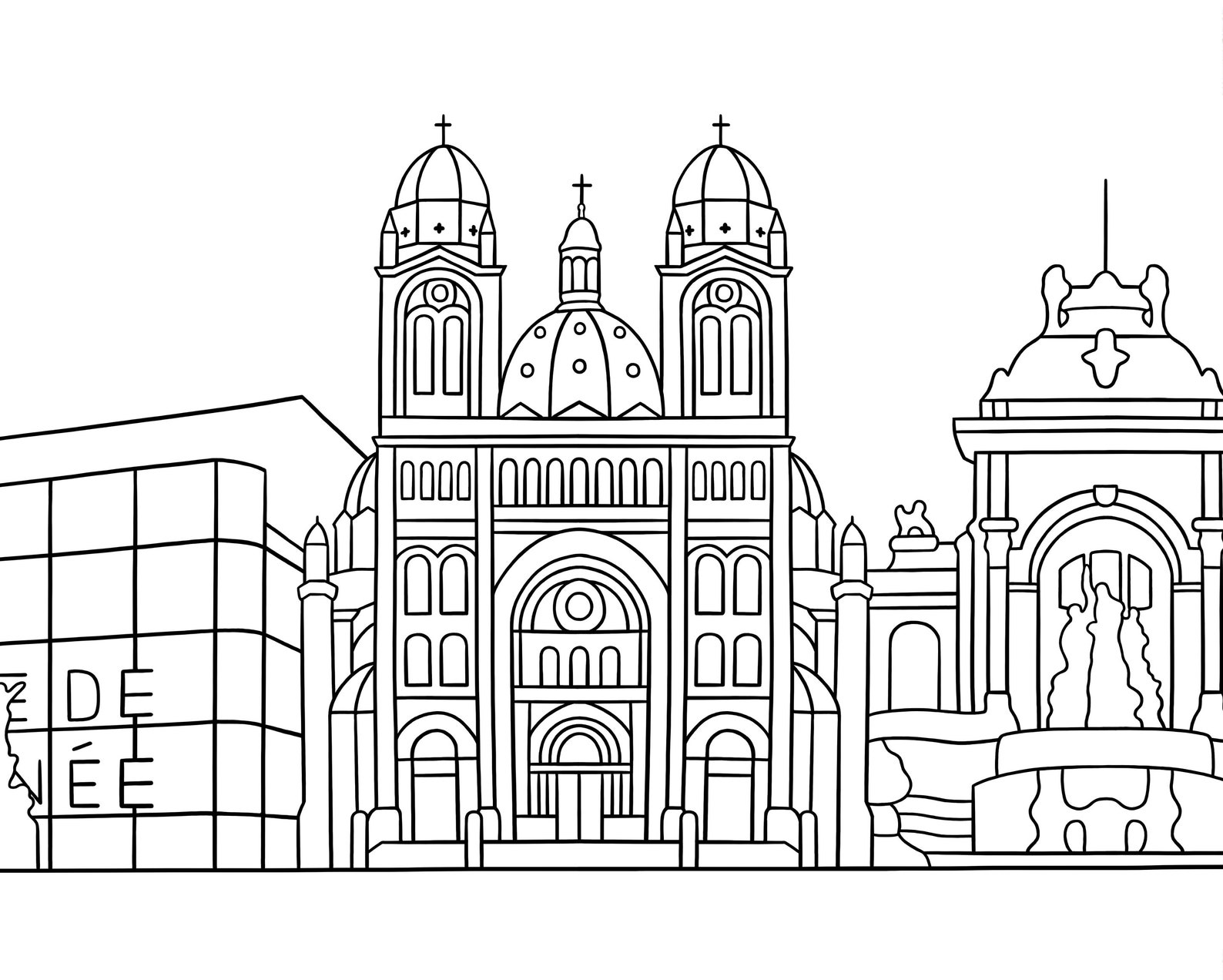 Marseille Skyline Marseille Art Print - Etsy