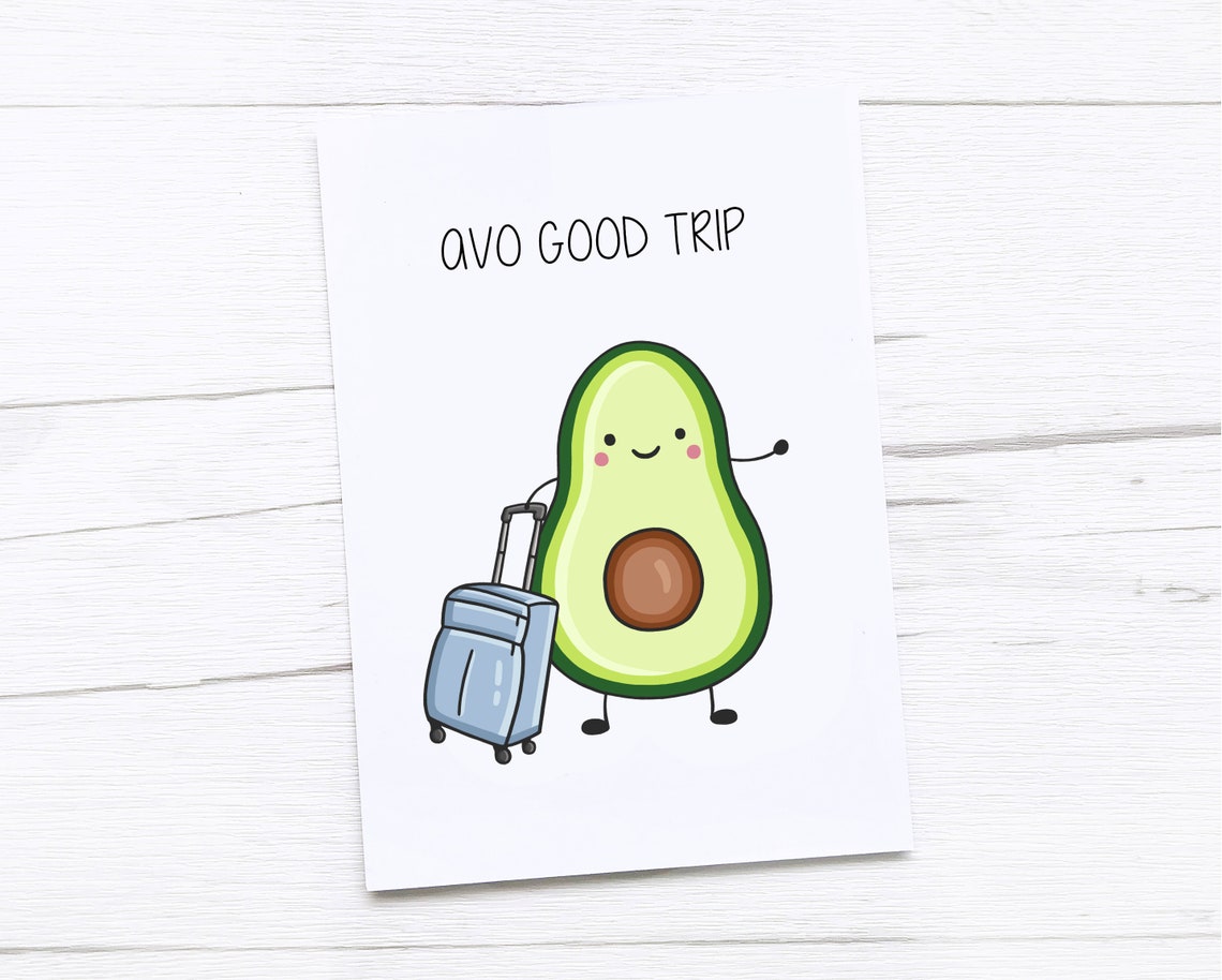 Good Luck Travel Card | Good Luck | Travelling | Avo Good Trip ...