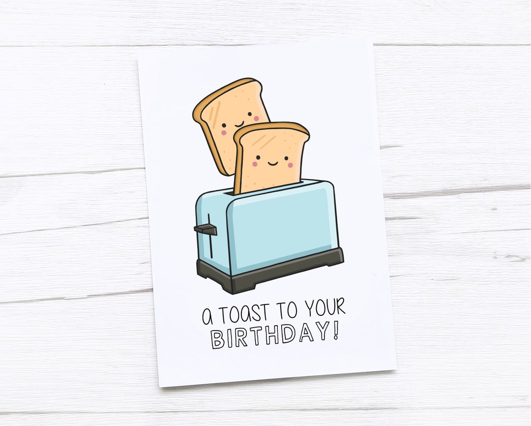 Happy Birthday Card | Toast - Etsy