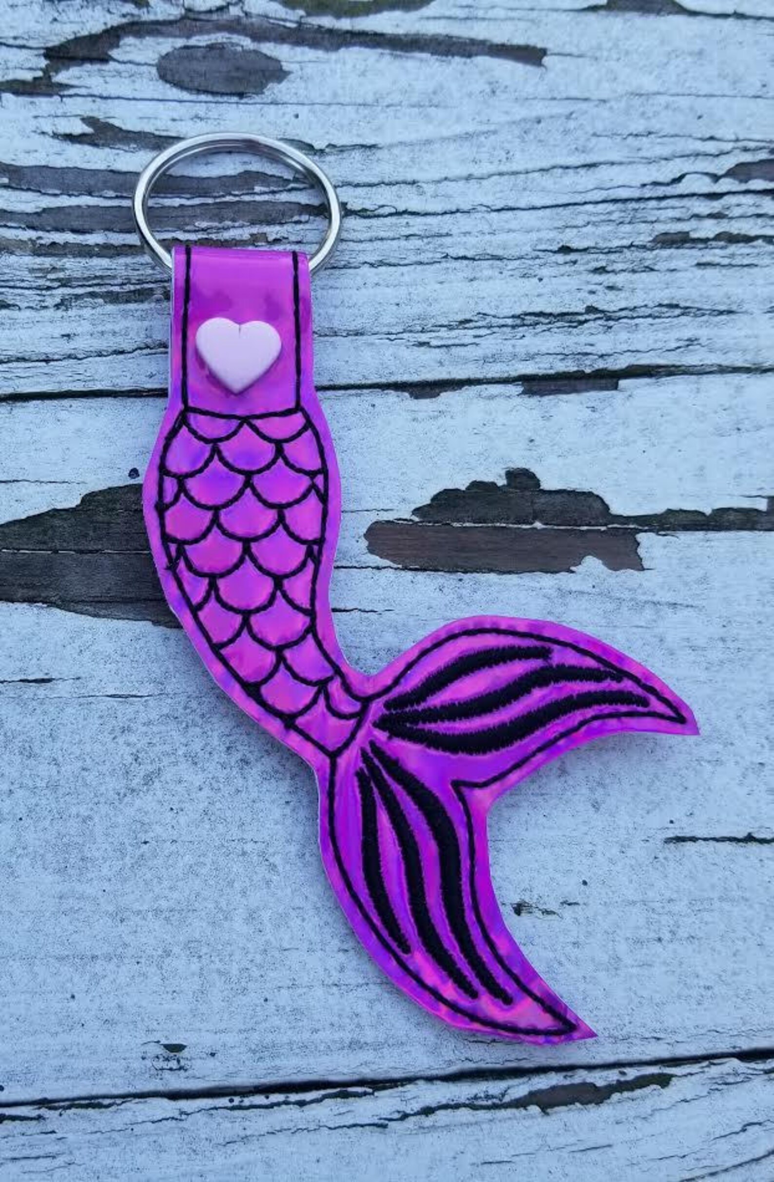 Mermaid Tail Key Fob 4x4 and 5x5 - Etsy