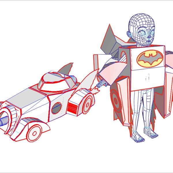 Batmobile Svg - Etsy