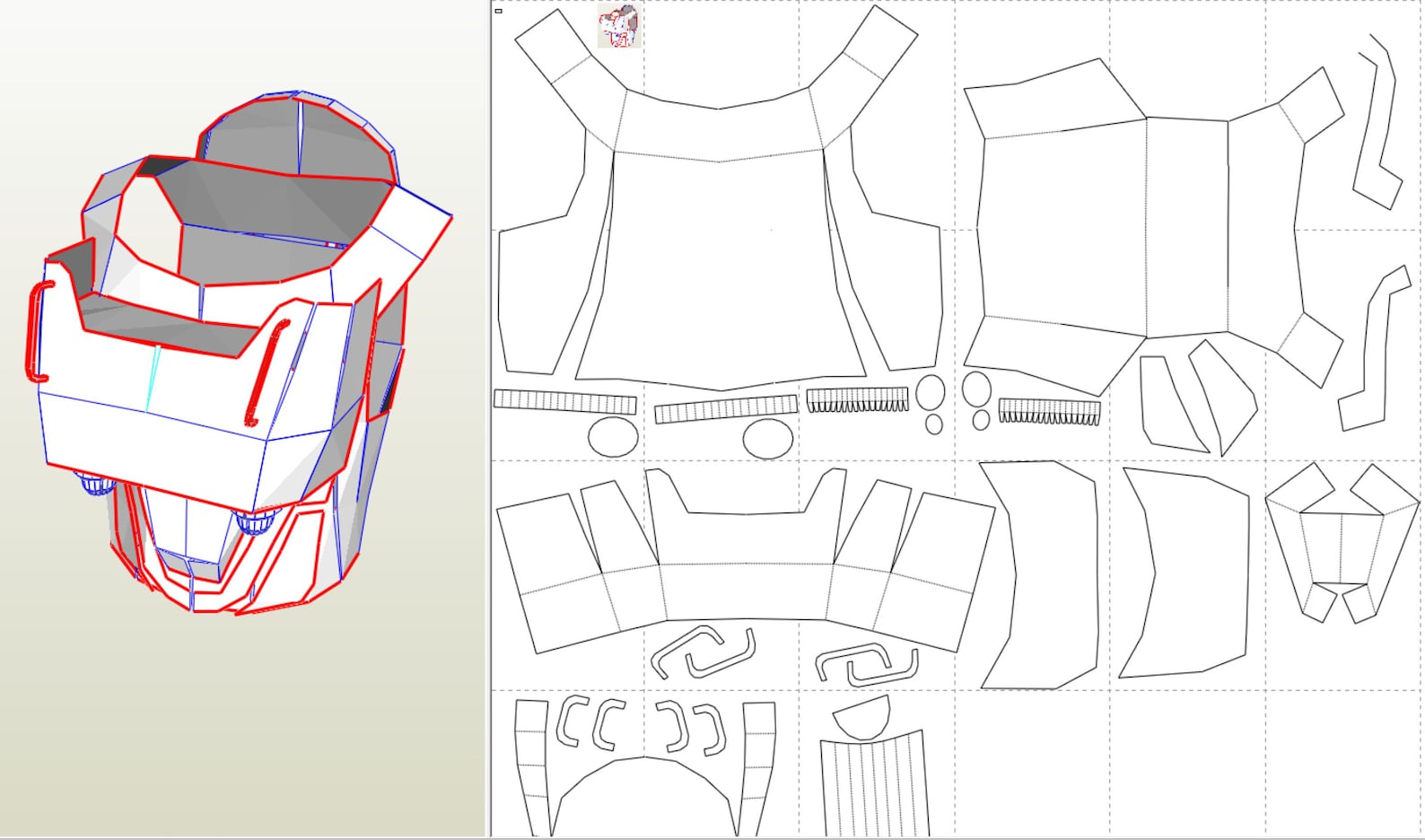 Plantillas de armadura eléctrica Cosplay T-60 para cartón - Etsy España