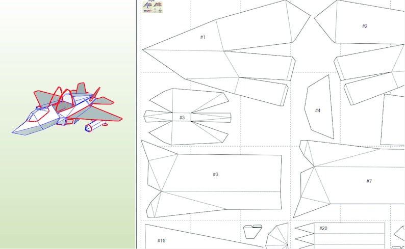 Jet Fighter Kids Costume Digital Templates for Cardboard Build - Etsy