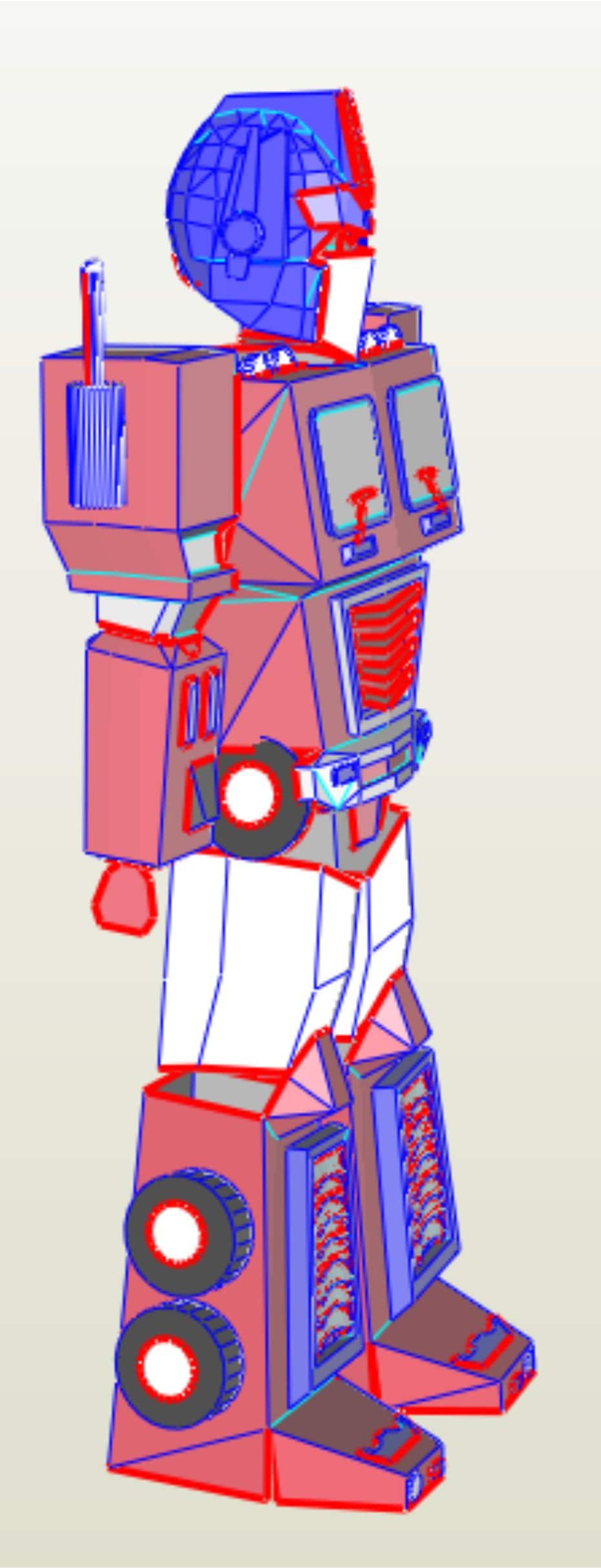 Optimus Prime Kids Costume Digital Blueprints - Etsy
