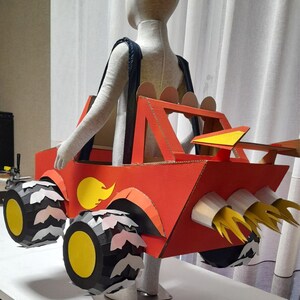 Blaze Costume Paper Kit Patterns - Etsy