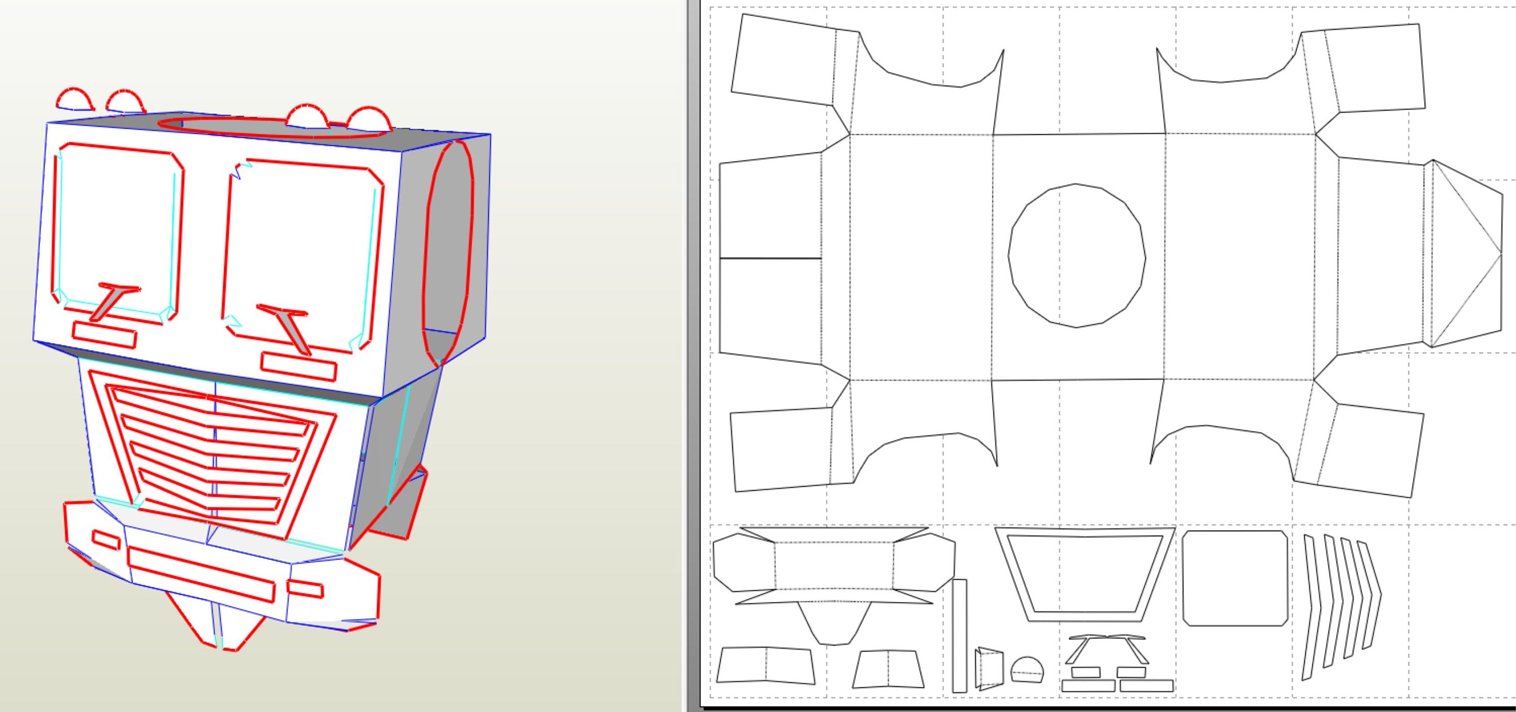 Optimus Prime Kids Costume Digital Blueprints - Etsy