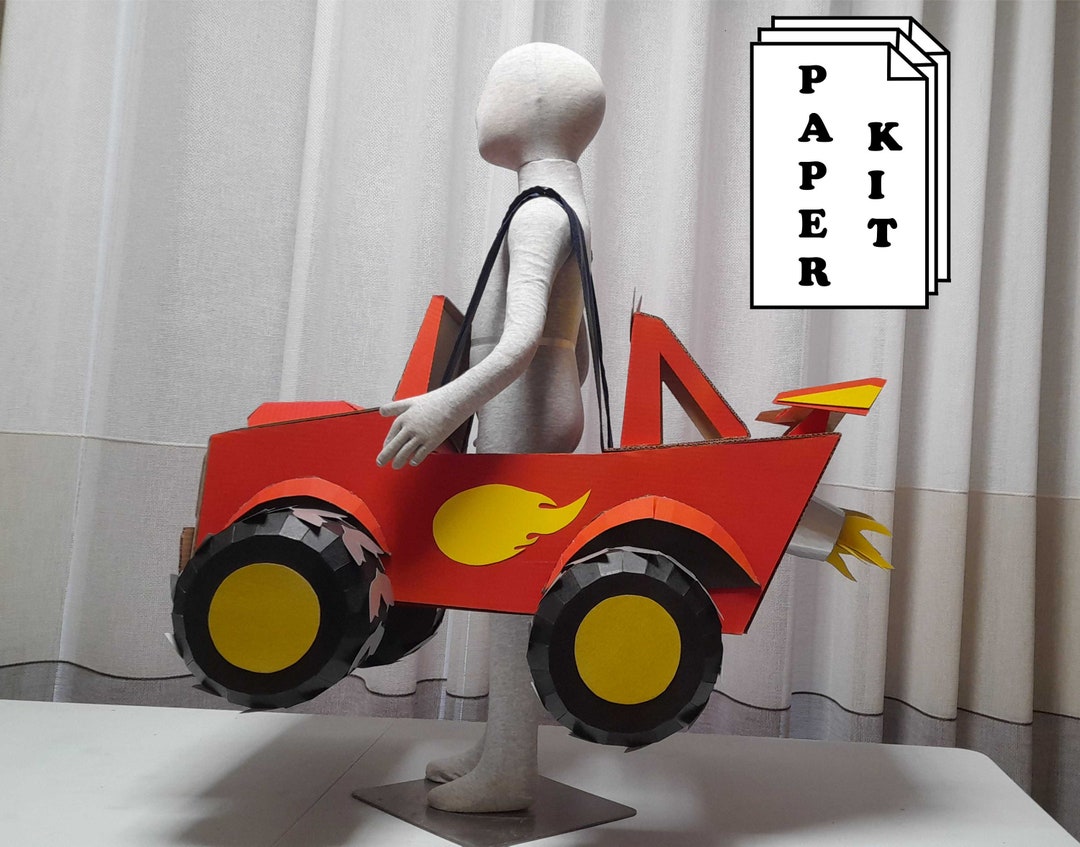 Blaze Costume Paper Kit Patterns - Etsy